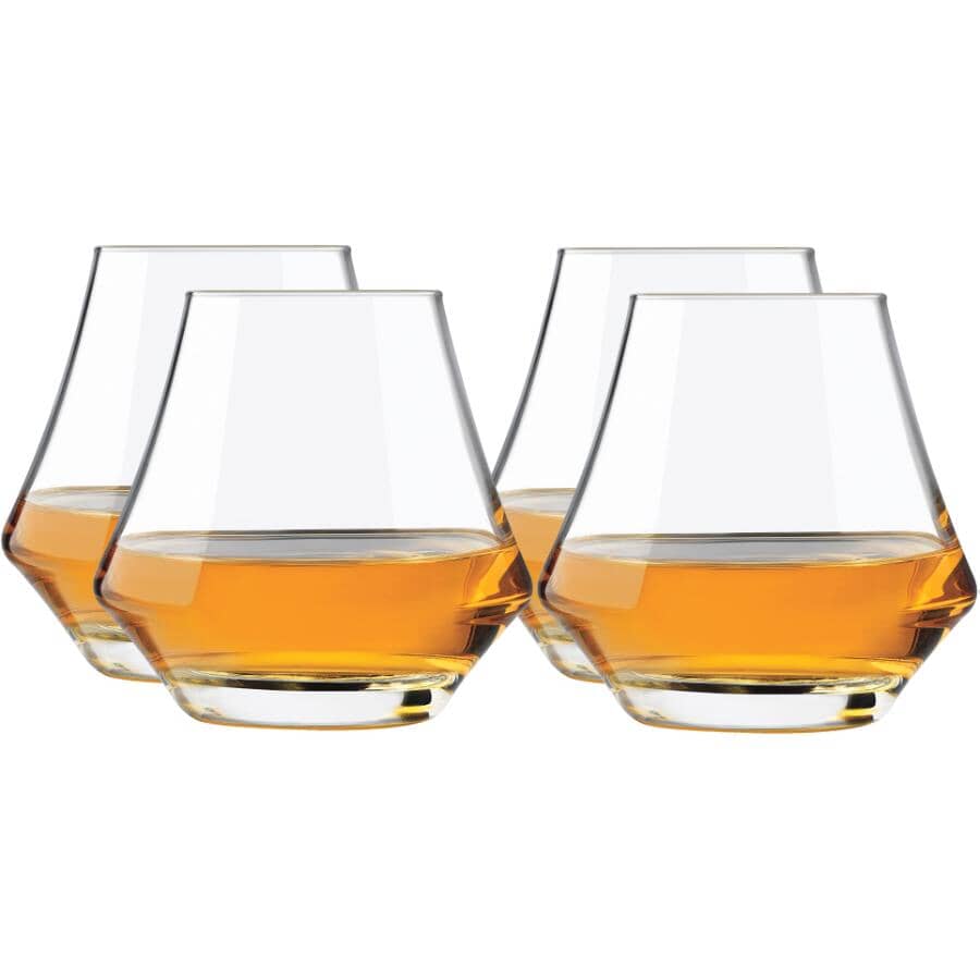 LIBBEY Ensemble de verres à whisky Craft Spirits, 9,8 oz, paquet de 4 ...