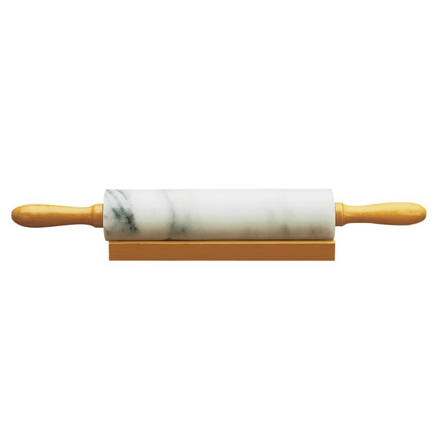 FOX RUN BRANDS Marble Rolling Pin with Stand | Home Hardware