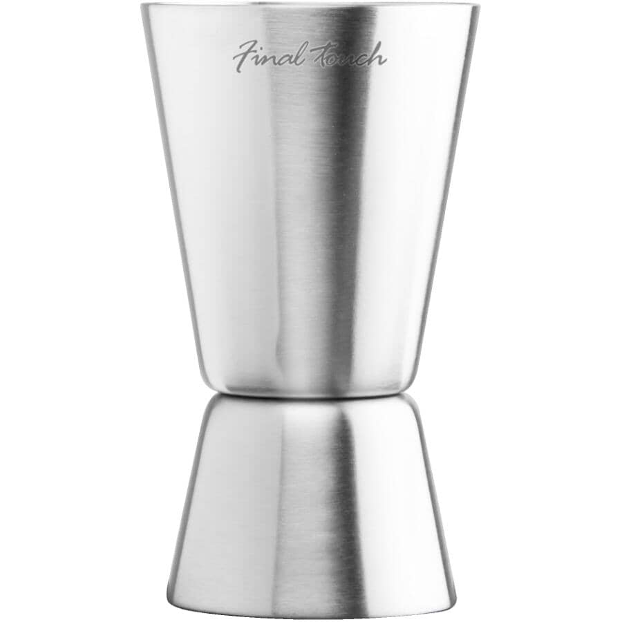 FINAL TOUCH Stainless Steel Double Sided Jigger | Home Hardware