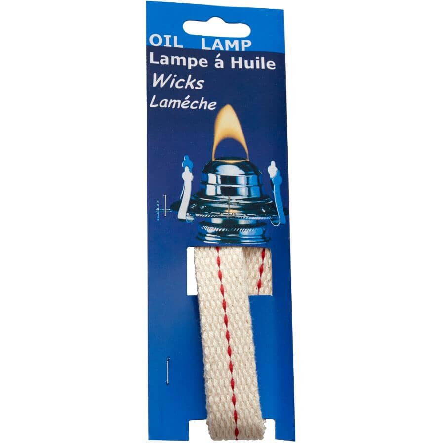 GENERIC 3/4" x 8" Flat Lamp Wick | Home Hardware