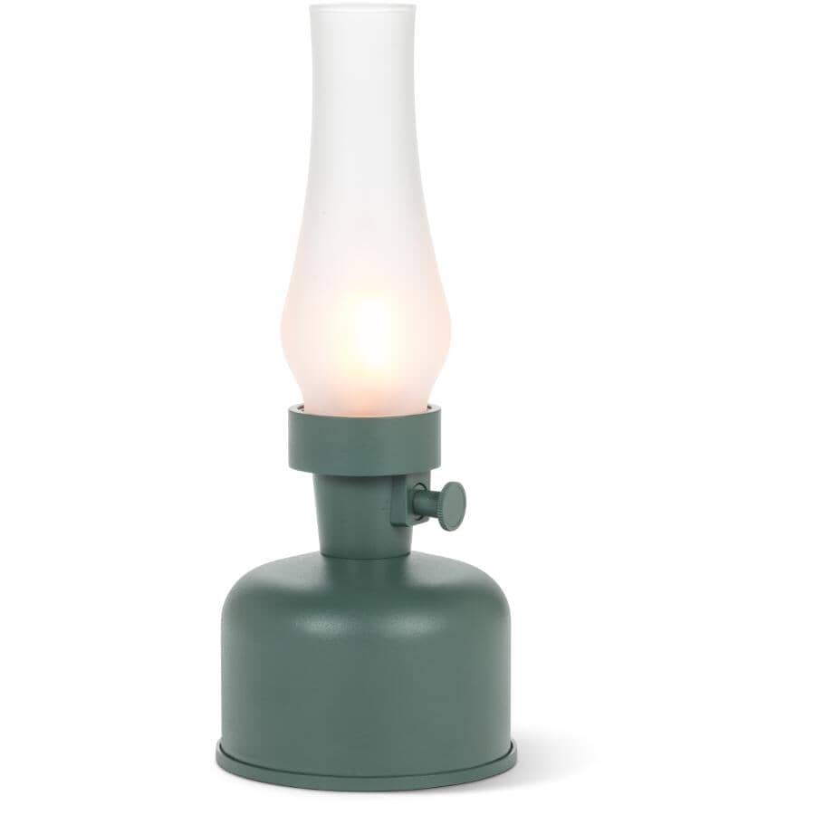ABBOTT 10.5" LED Lantern Lamp with Lustre Chimney | Home Hardware