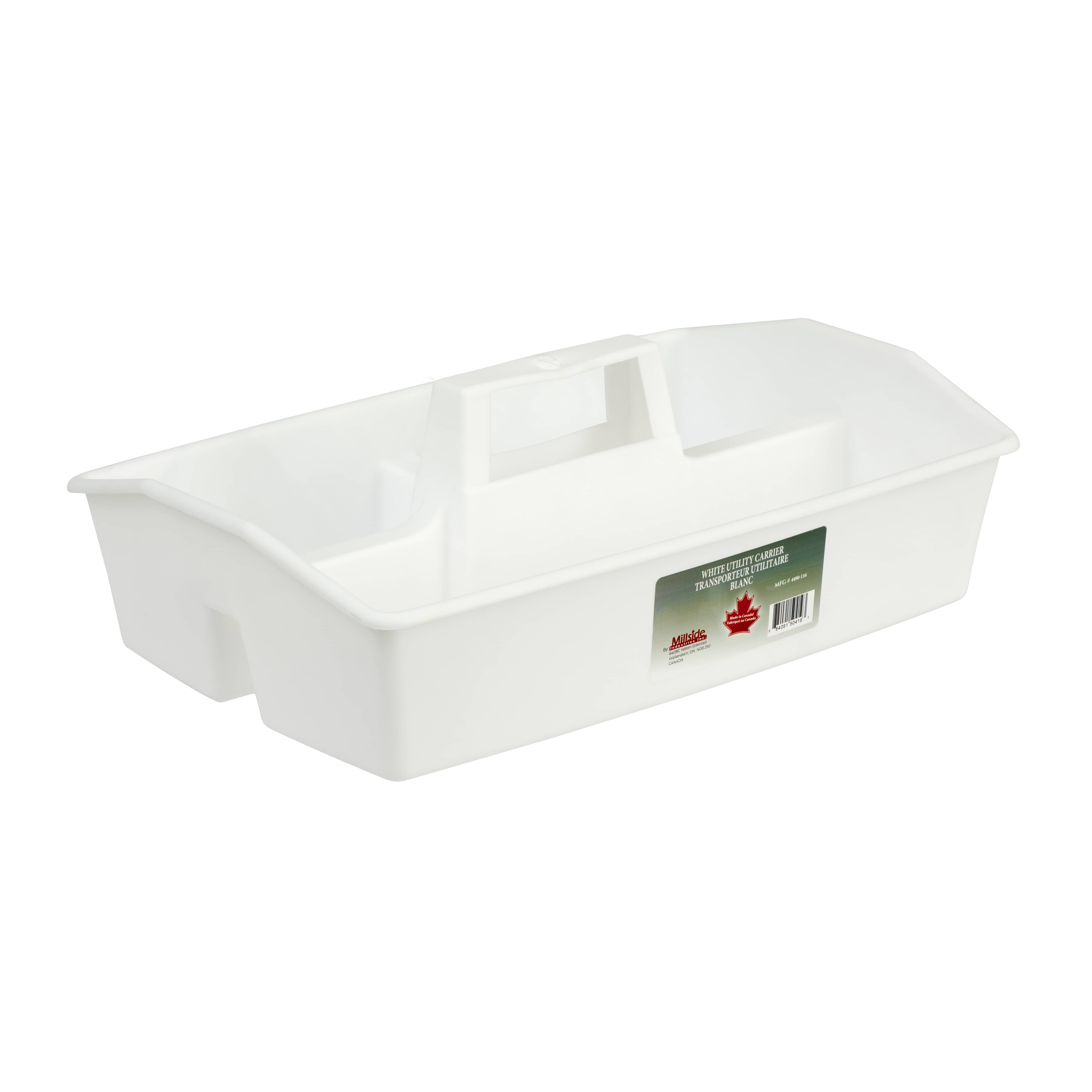 MILLSIDE Plastic Utility Carrier - White | Home Hardware