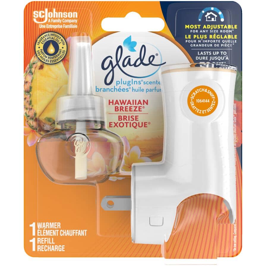 GLADE Hawaiian Breeze Scented Oil Plug | Home Hardware