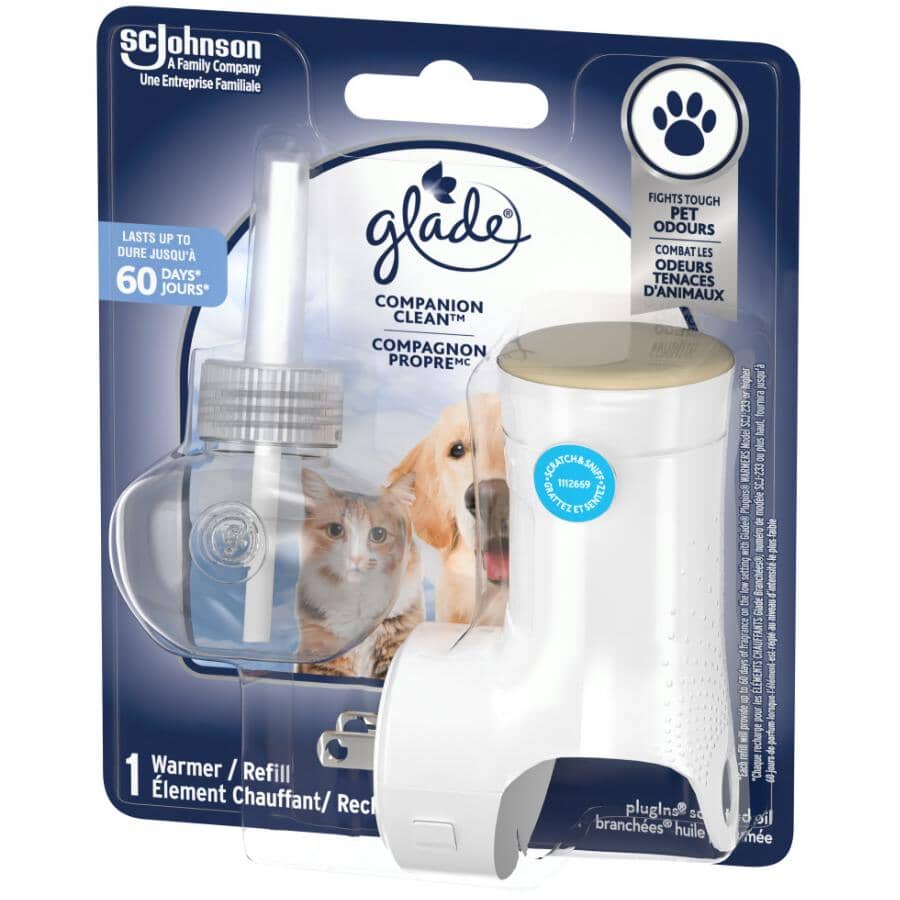 GLADE Pet Companion Clean Scented Oil Starter Kit | Home Hardware