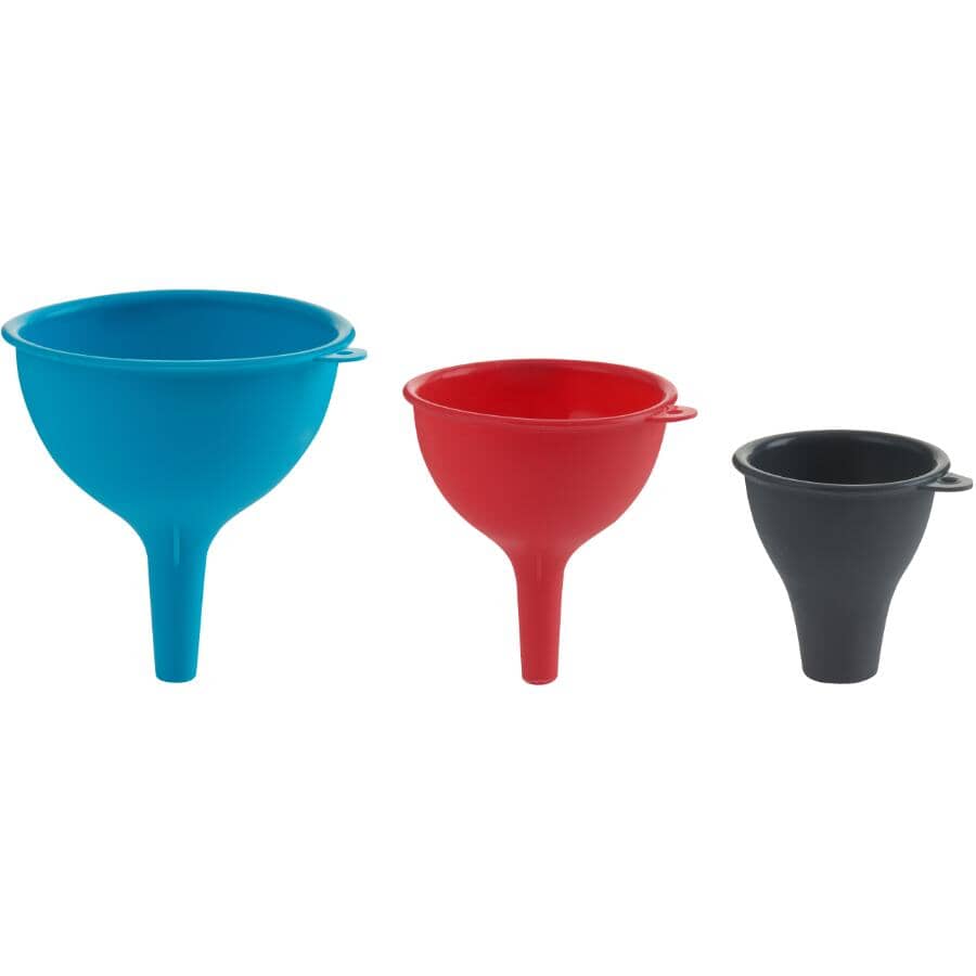 TRUDEAU Silicone Funnel Set - 3 Pc | Home Hardware