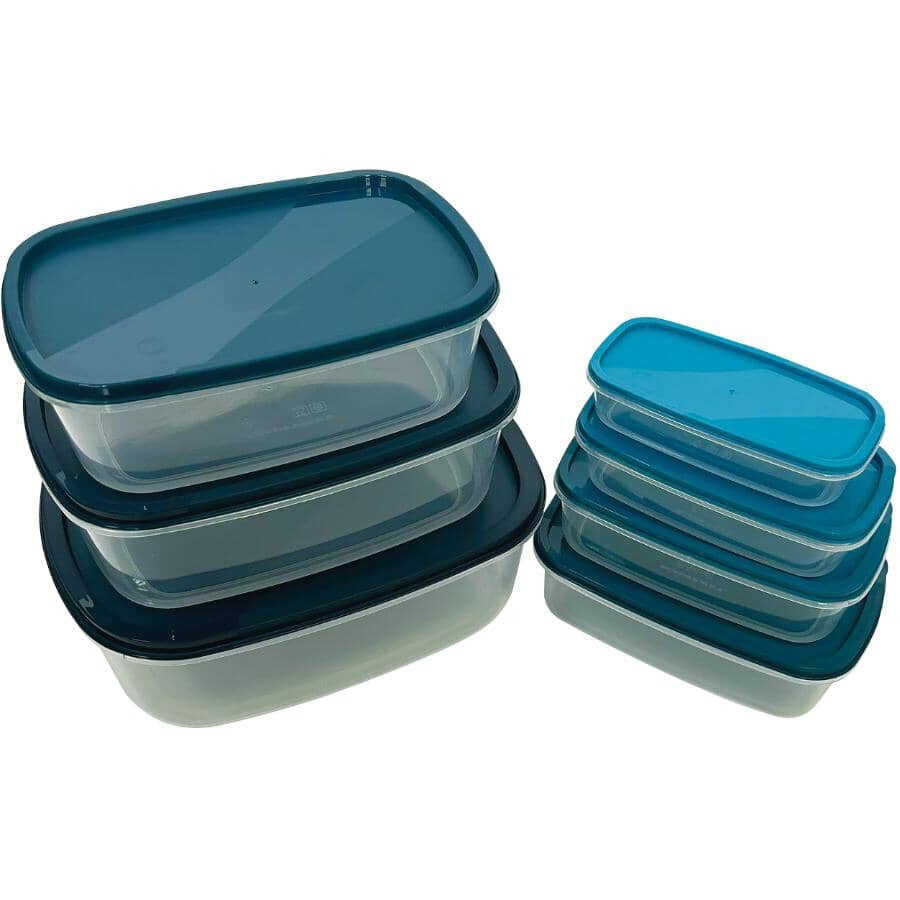 PHANTOM CHEF 14 Piece Navy Food Storage Set | Home Hardware