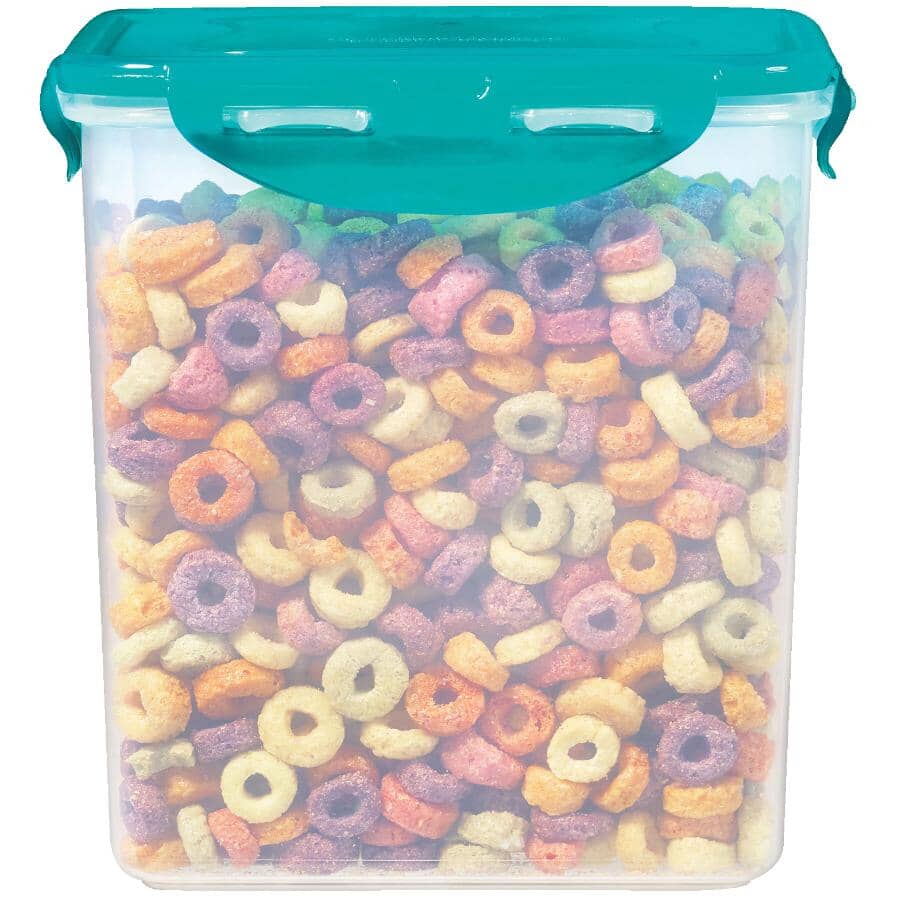 LOCK+LOCK Square Container - 2.6 L, Teal | Home Hardware