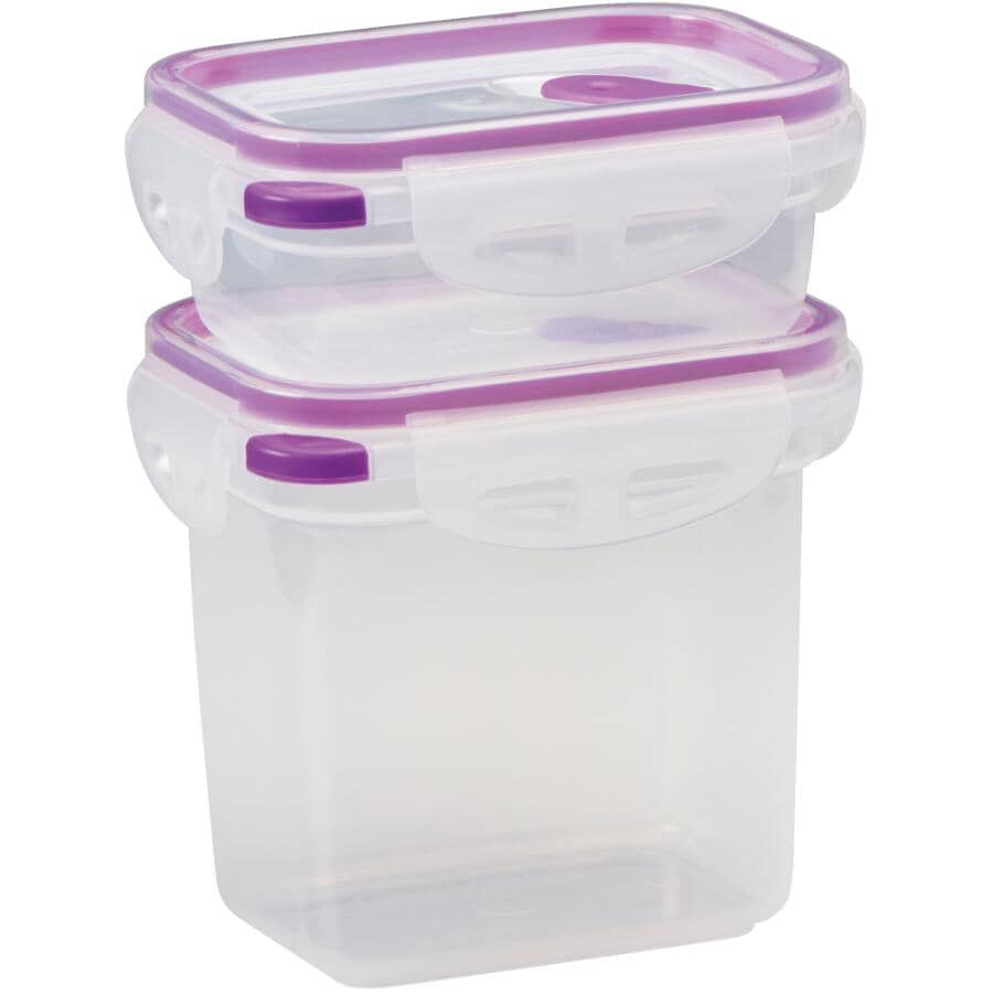 Store N Lock 330 ml Rectangular Stackable Container | Home Hardware