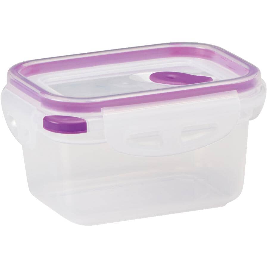 HOME ESSENTIALS Rectangular Plastic Stackable Container | Home Hardware