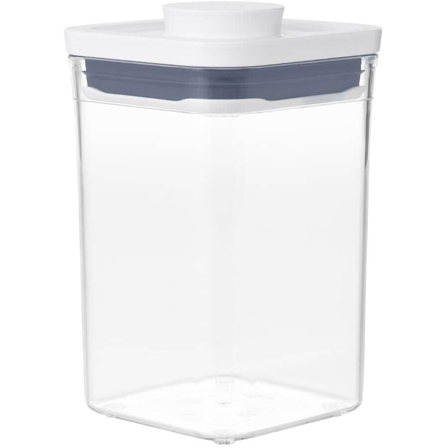 OXO POP Square Plastic Stackable Short Container | Home Hardware