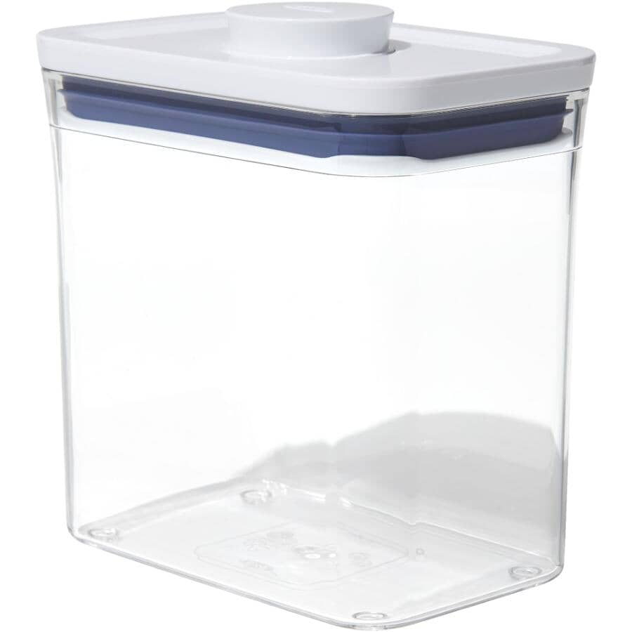 OXO POP Rectangular Plastic Stackable Short Container | Home Hardware