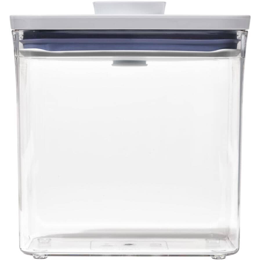 OXO POP Rectangular Plastic Stackable Short Container | Home Hardware