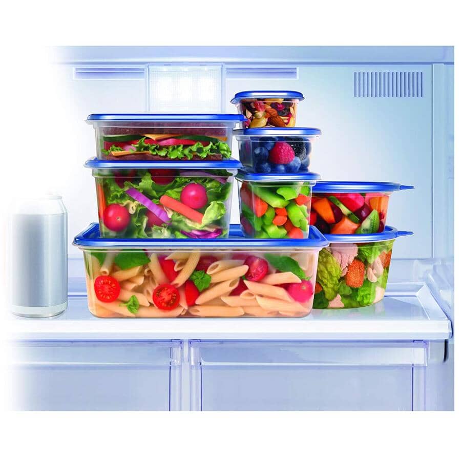 Ziploc 8 Pack Extra Small Disposable Square Food Containers | Home Hardware