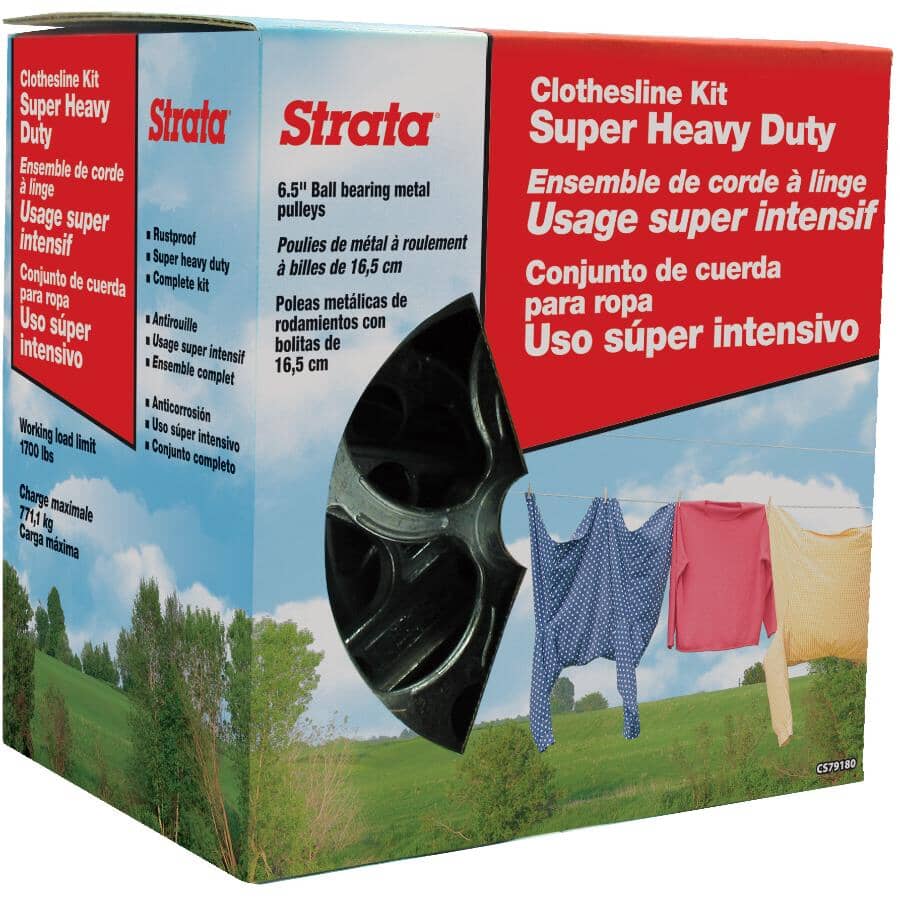 STRATA Heavy Duty Clothesline Kit - 150' | Home Hardware