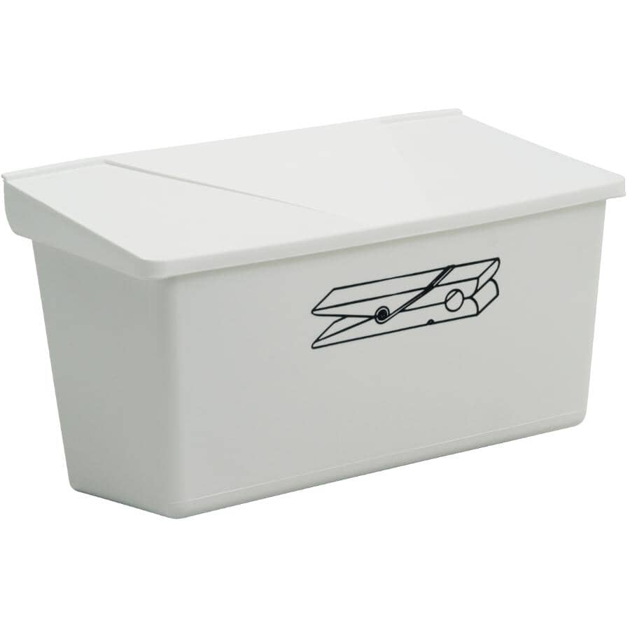 GENERIC Plastic Clothespin Box | Home Hardware