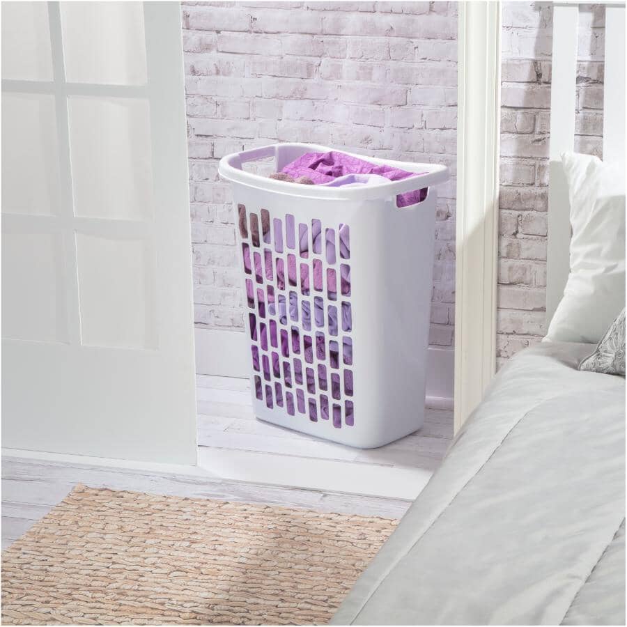 STERILITE White Laundry Hamper | Home Hardware
