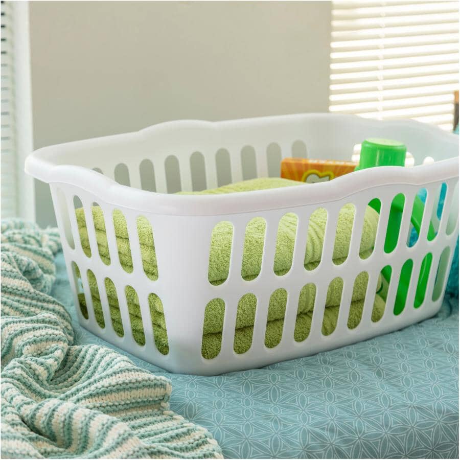 STERILITE Bushel Rectangular Laundry Basket | Home Hardware