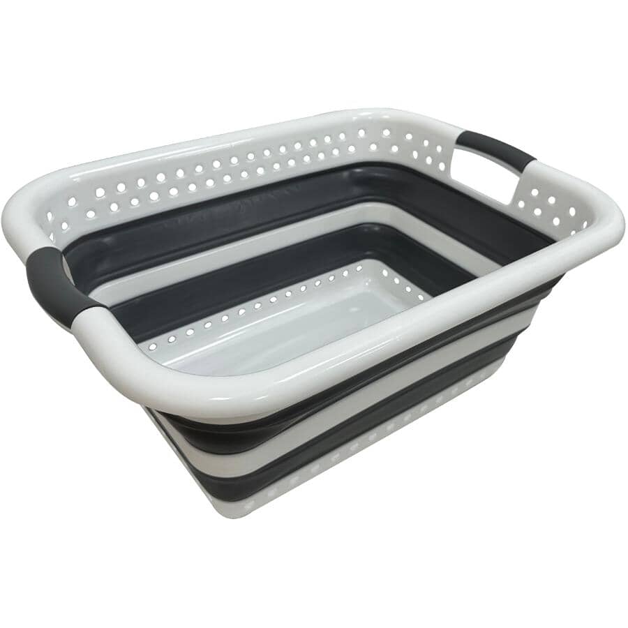 PHANTOM CHEF Collapsible Rectangular Laundry Basket | Home Hardware