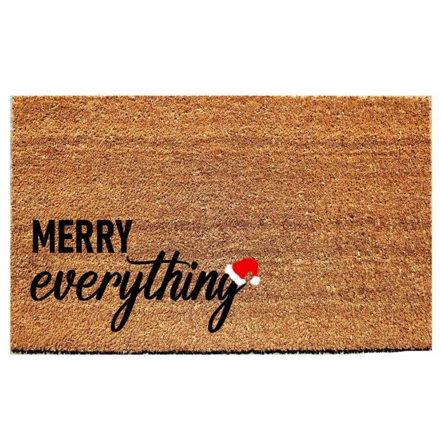 KOPPERS HOME Merry Everything Coir Door Mat | Home Hardware