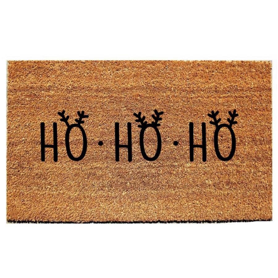 KOPPERS HOME Ho Ho Ho Coir Door Mat | Home Hardware