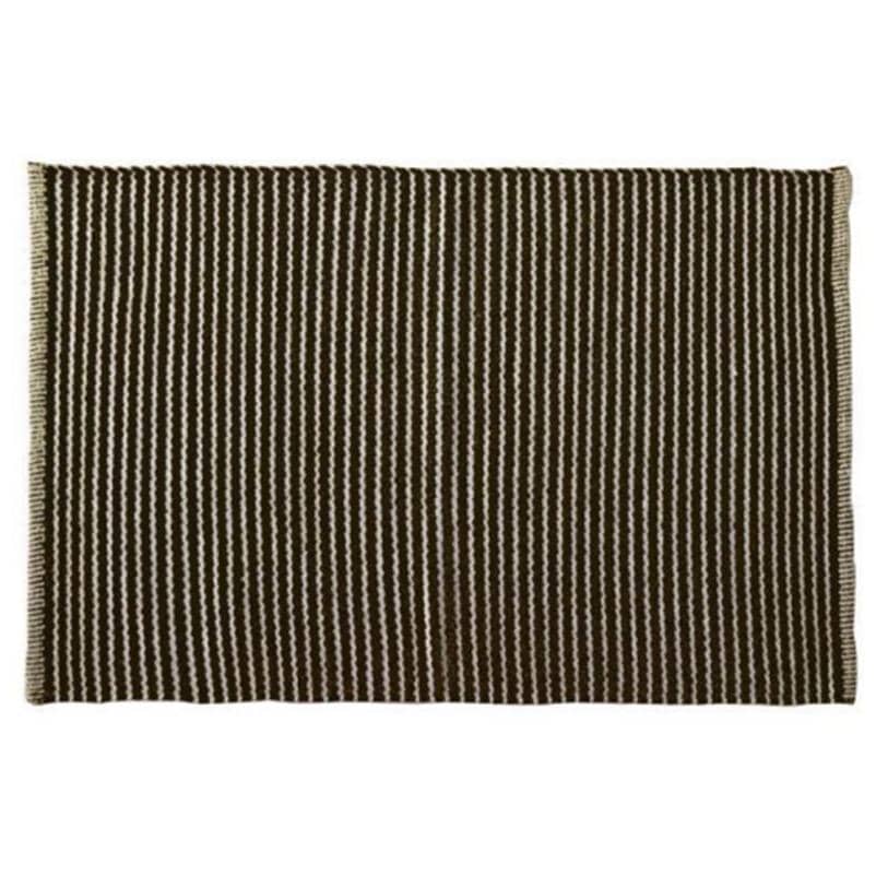 KOPPERS HOME Black Striped Cotton Layering Mat | Home Hardware