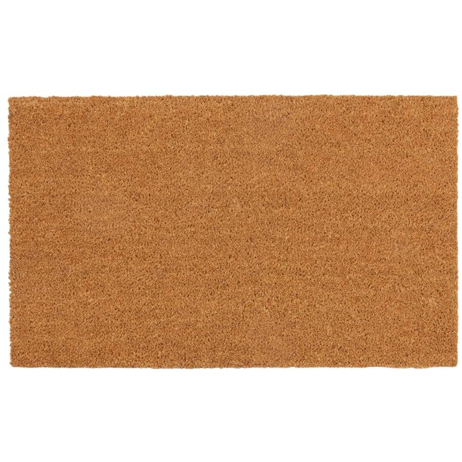 FHE Solid Plain Coir Door Mat - 18" x 30" | Home Hardware