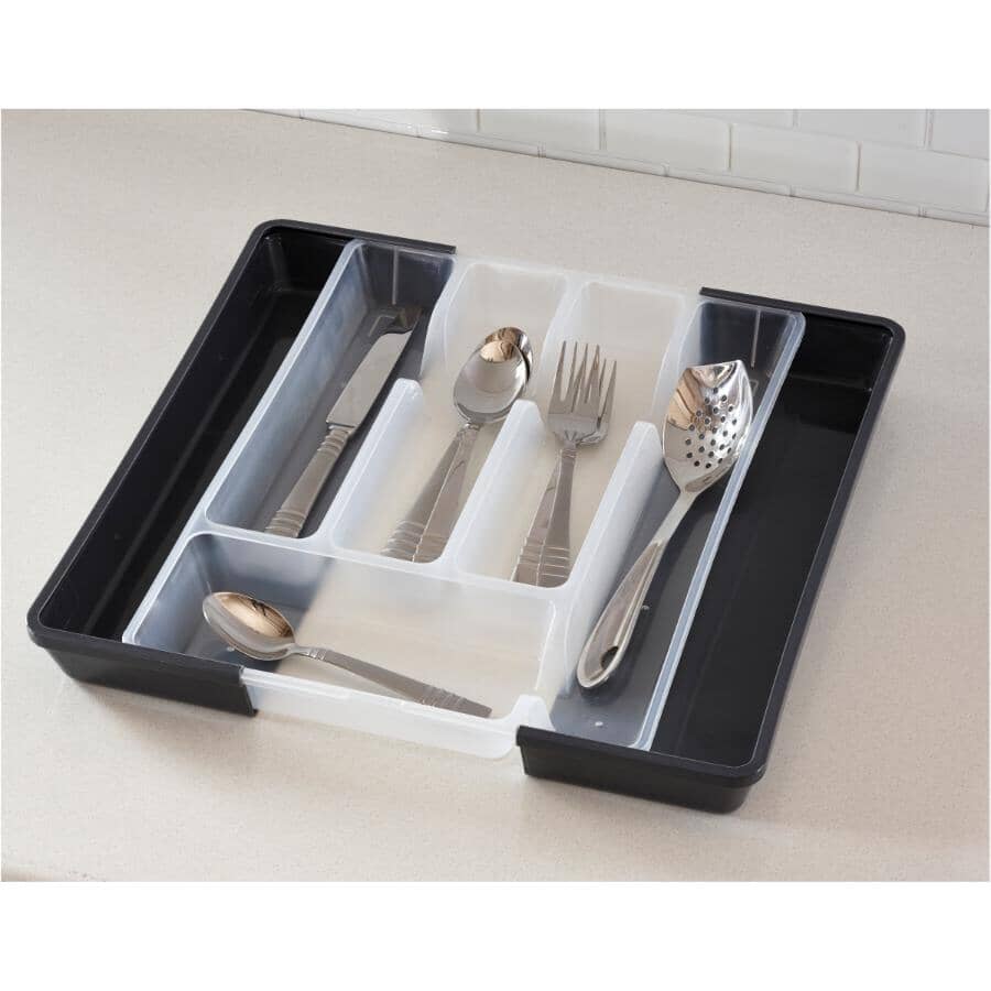HOME ESSENTIALS Expandable Cutlery Tray | Home Hardware