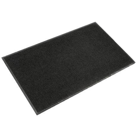 FHE Ribbed Door Mat - Black, 24" x 36" | Home Hardware
