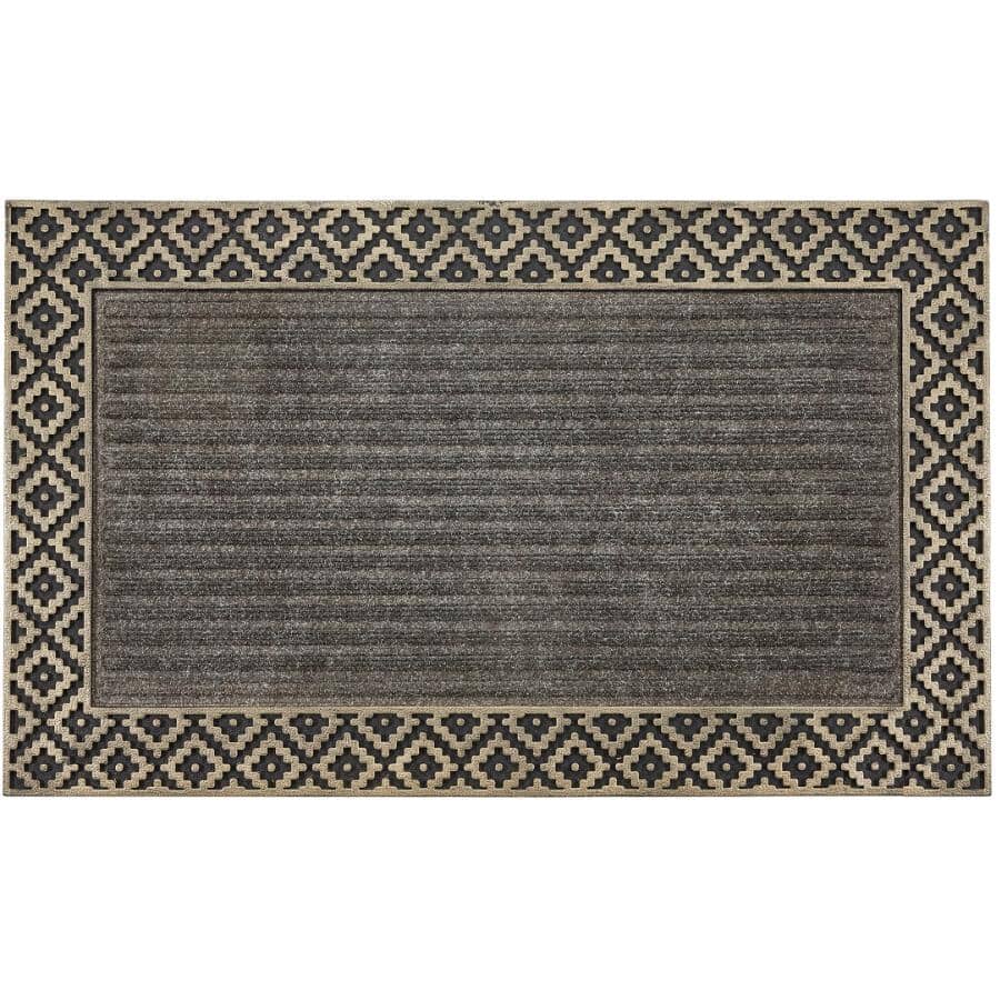 FHE Ribbed Welcome Mat with Border | Home Hardware