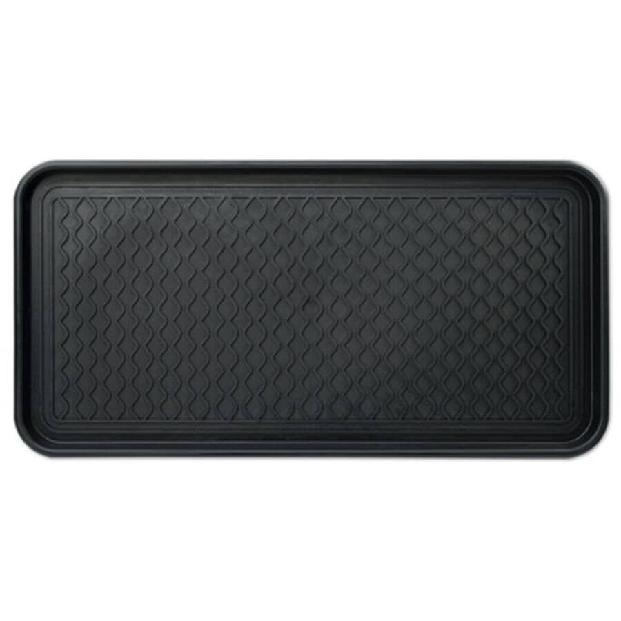 VENTURE CARPETS Black Boot Tray | Home Hardware
