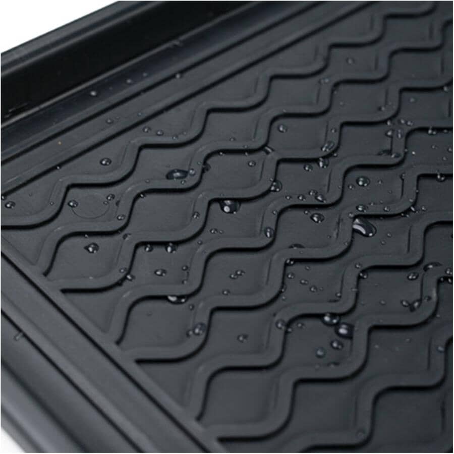 VENTURE CARPETS Black Boot Tray | Home Hardware