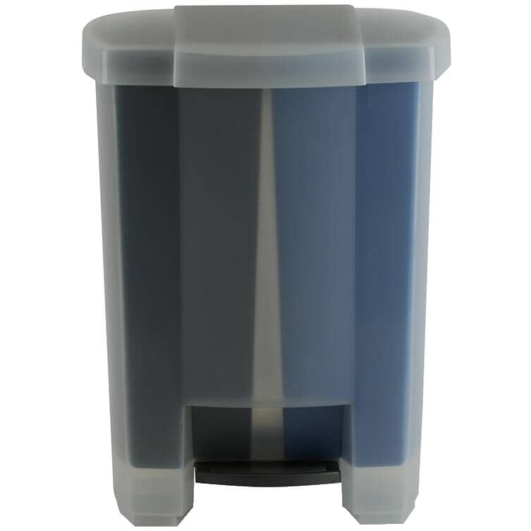 MISTRAL Duet Step-On Garbage Can - White | Home Hardware