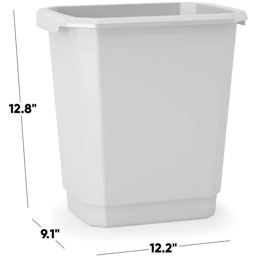 CURVER Studio Rectangular Wastebasket | Home Hardware