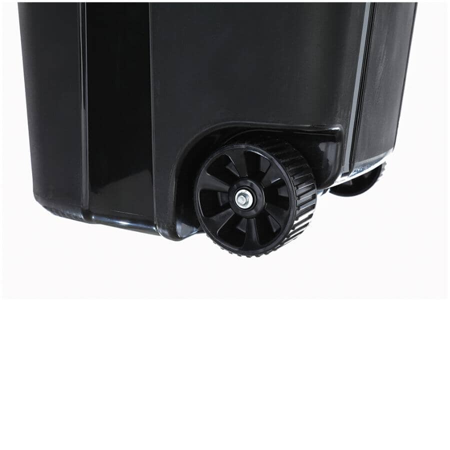 UNITED SOLUTIONS Rough & Ready Wheeled Garbage Can with Lid | Home Hardware
