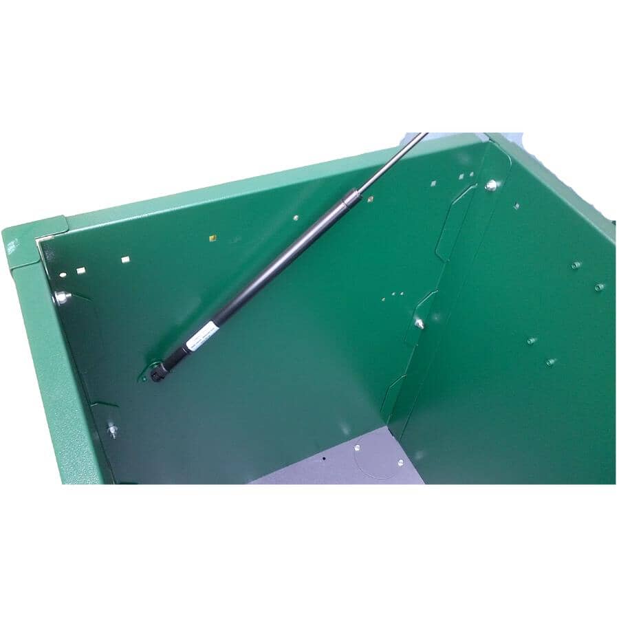 TUFFBOXX 665L Green and Charcoal Coloured Animal Resistant Garbage Bin ...