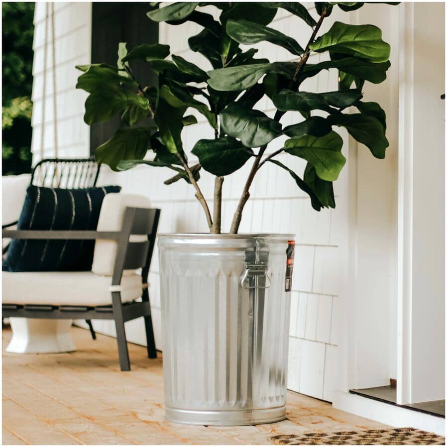 BEHRENS Galvanized Garbage Can | Home Hardware