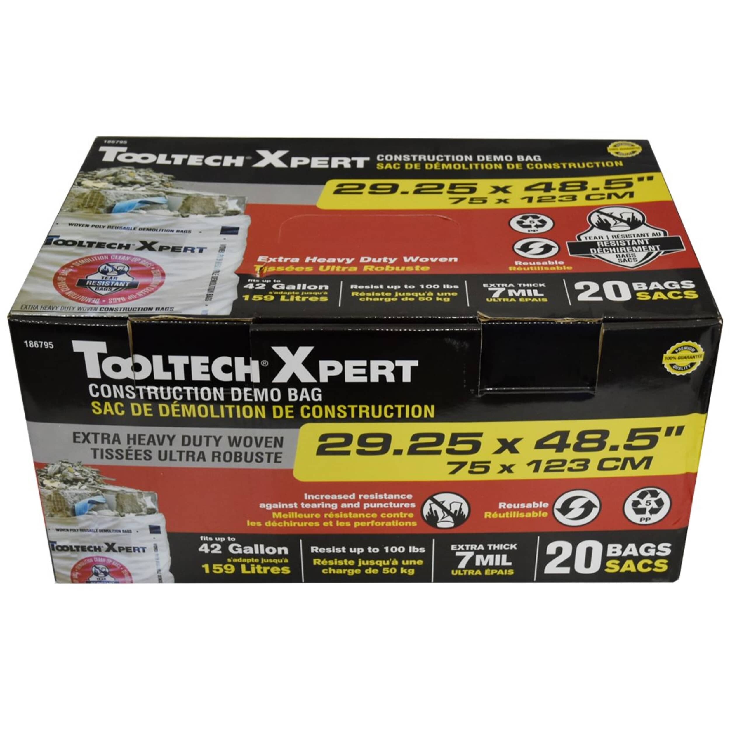 TOOLTECH 29.25" x 48.5" Construction Demo Bag | Home Hardware