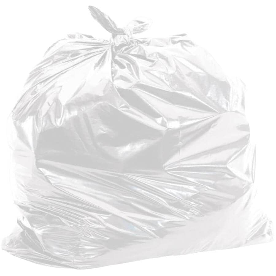 ECO II 200 Pack 30" x 38" Strong Clear Garbage Bags | Home Hardware