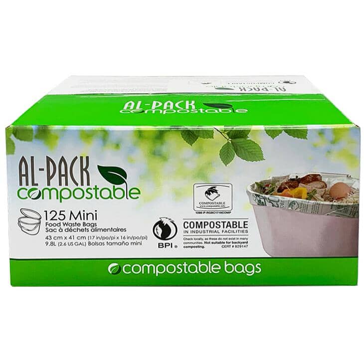 AL-PACK Small Compostable Kitchen Bags | Home Hardware