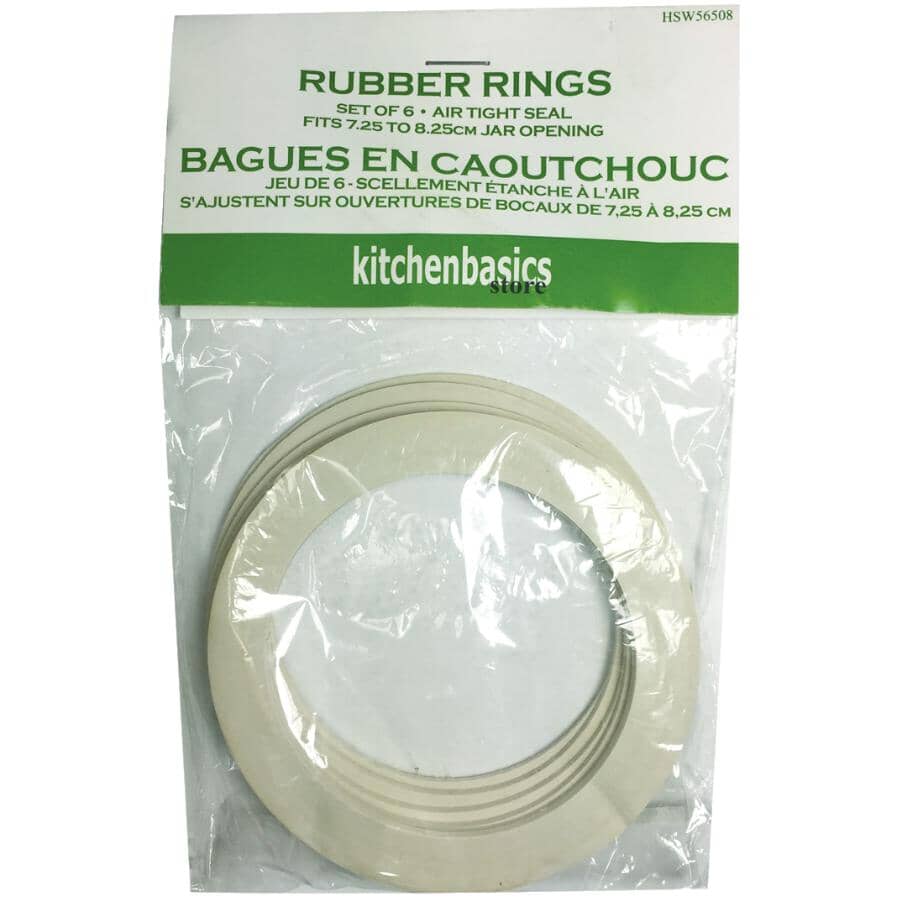 KITCHEN BASICS Rubber Jar Rings | Home Hardware