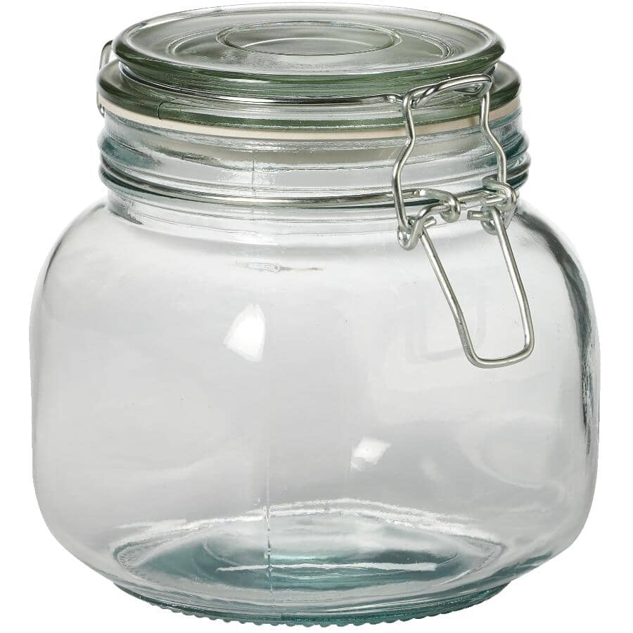 KITCHEN BASICS Clamp Top Food Jar | Home Hardware