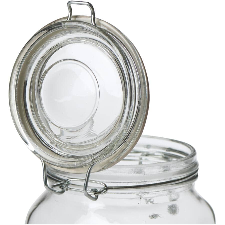 KITCHEN BASICS Clamp Top Food Jar | Home Hardware