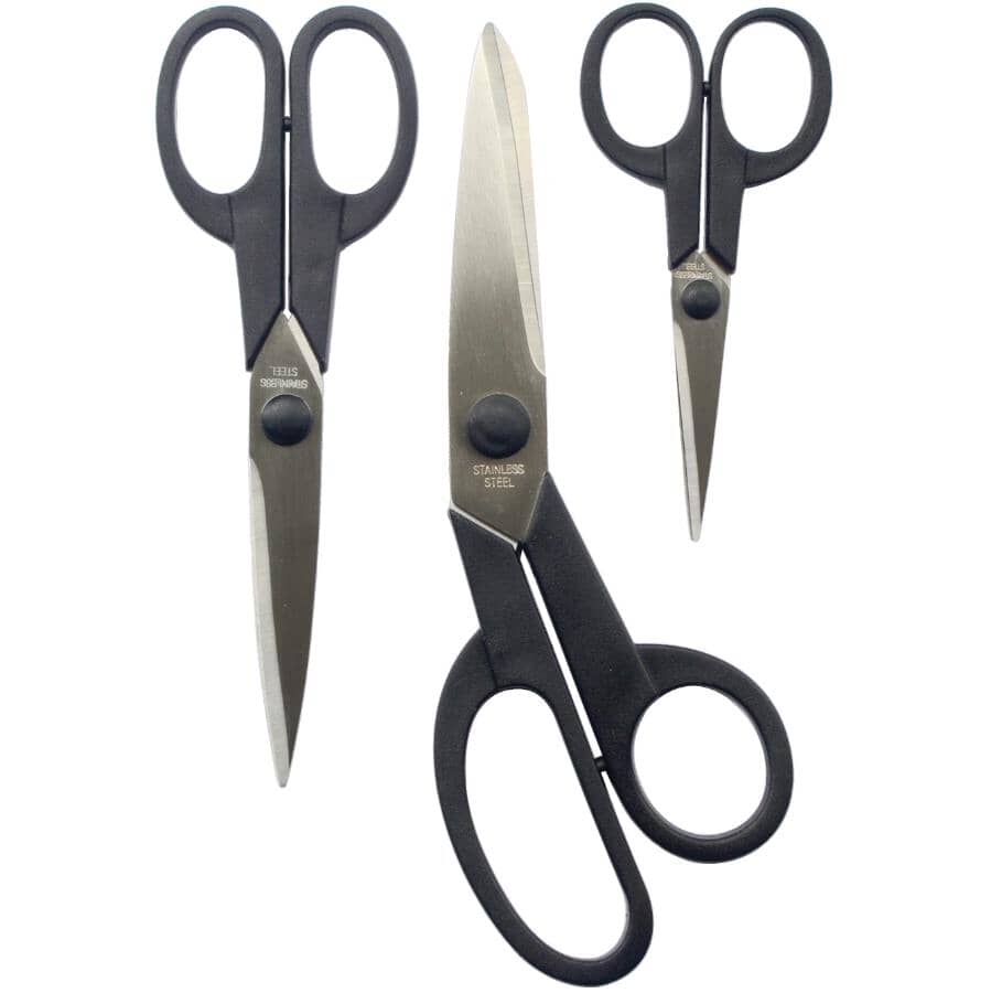 HOME ESSENTIALS Scissor Set - 3 Pieces | Home Hardware