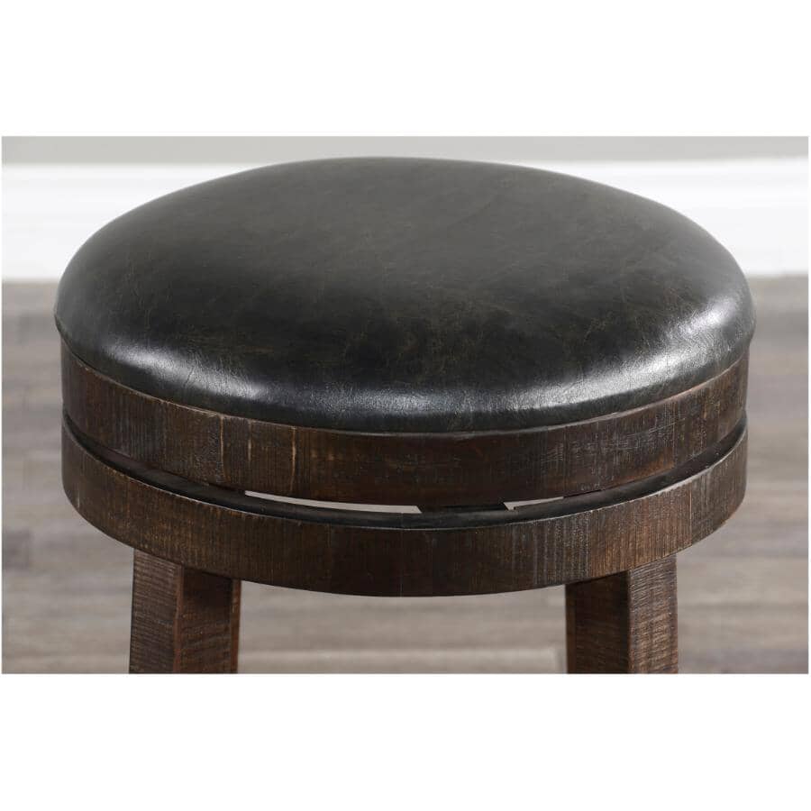SUNNY DESIGNS 2 Pack 30" Tobacco Leaf Bar Stools, with Cushion Seat ...