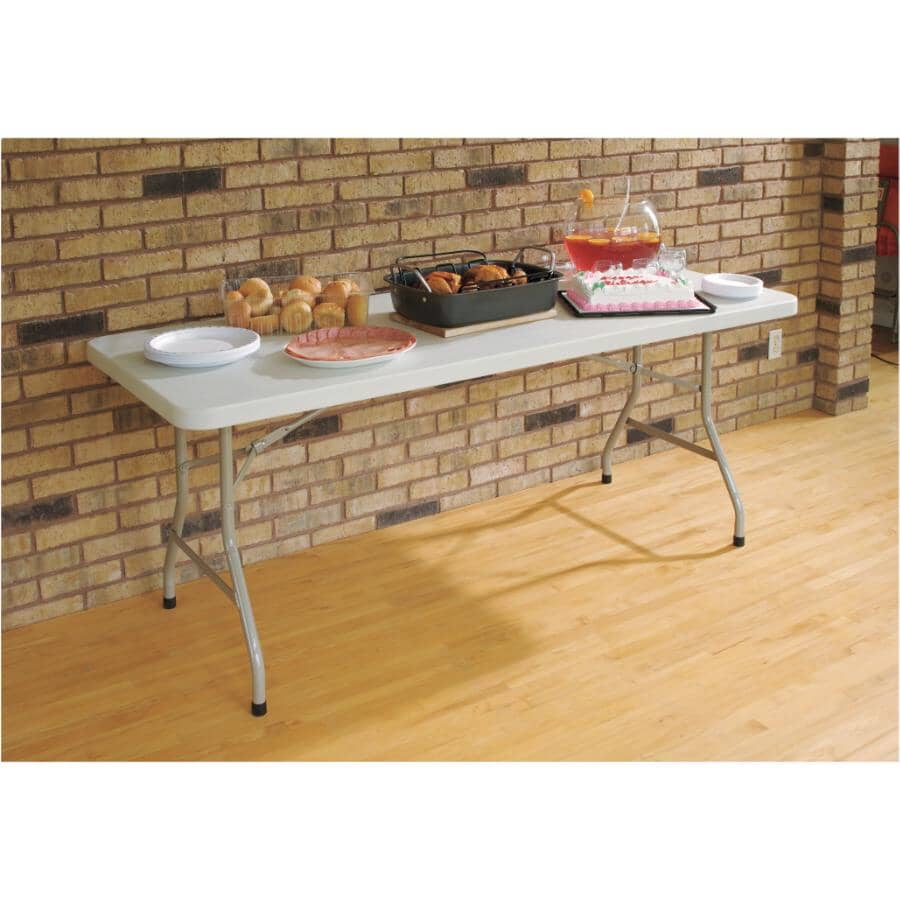 ENDURO 72" x 30" Plastic Rectangular Folding Table | Home Hardware