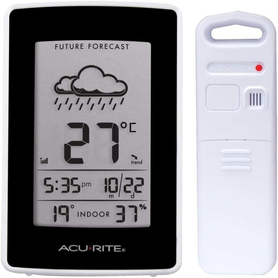 ACU-RITE 165' Indoor/Outdoor Wireless Forecaster Thermometer | Home ...