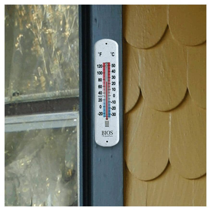 HOME ESSENTIALS 10" Plastic Wall Thermometer | Home Hardware