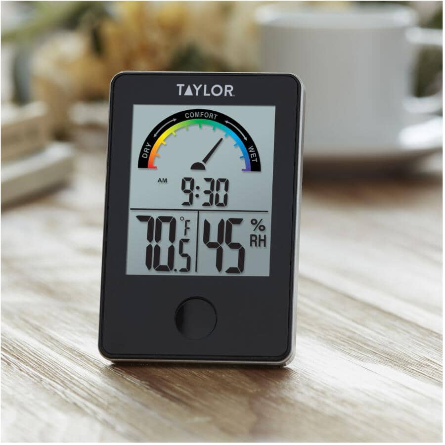 TAYLOR Indoor/Outdoor Wireless Digital Thermometer with Humidity | Home ...