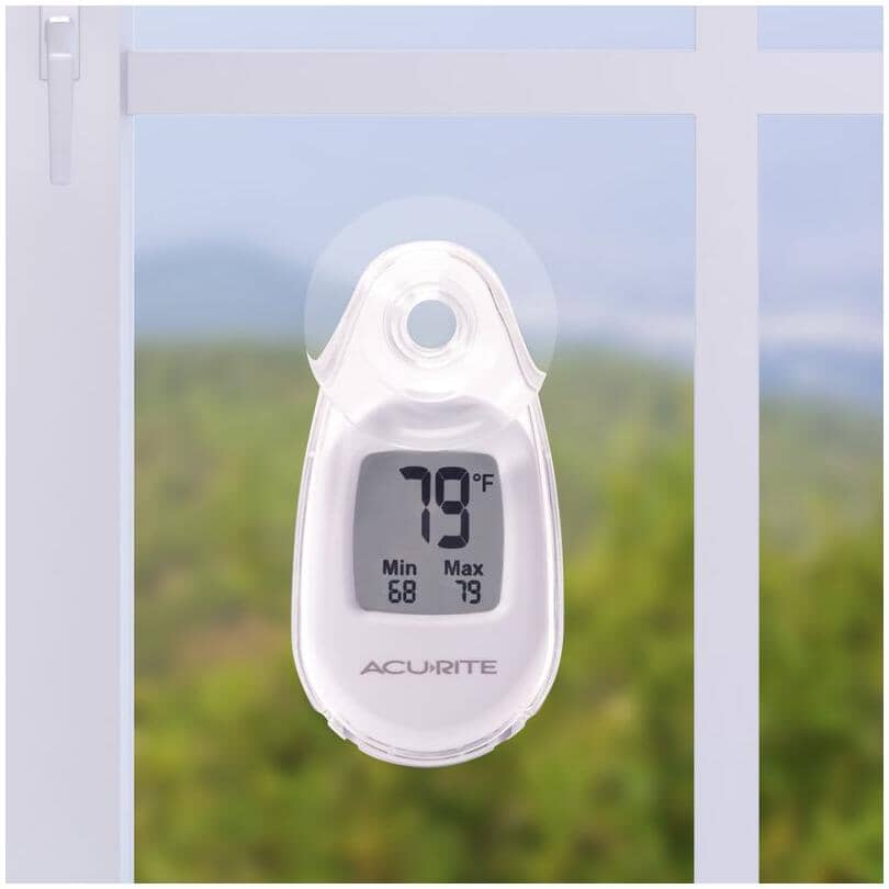 ACU-RITE Indoor/Outdoor Digital Suction Thermometer | Home Hardware