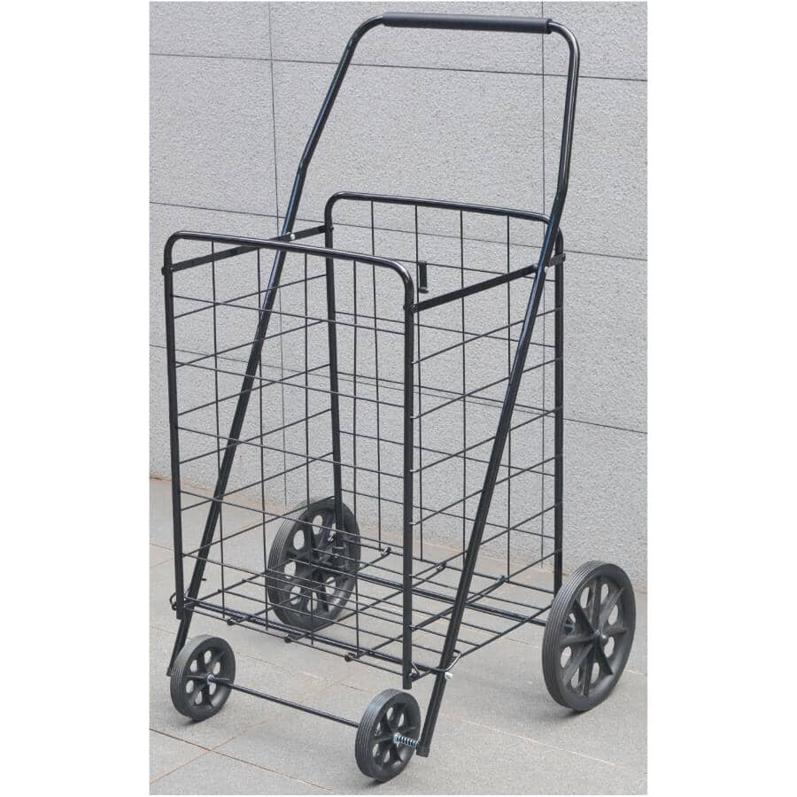 Homewares 24.5" X 20.75" X 40", Large 4-Wheel Shopping Cart | Home Hardware